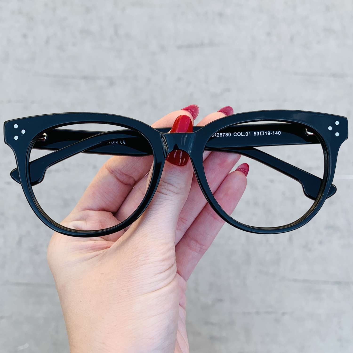 Óculos de Grau Retangular Preto 209 - Ótica Griss